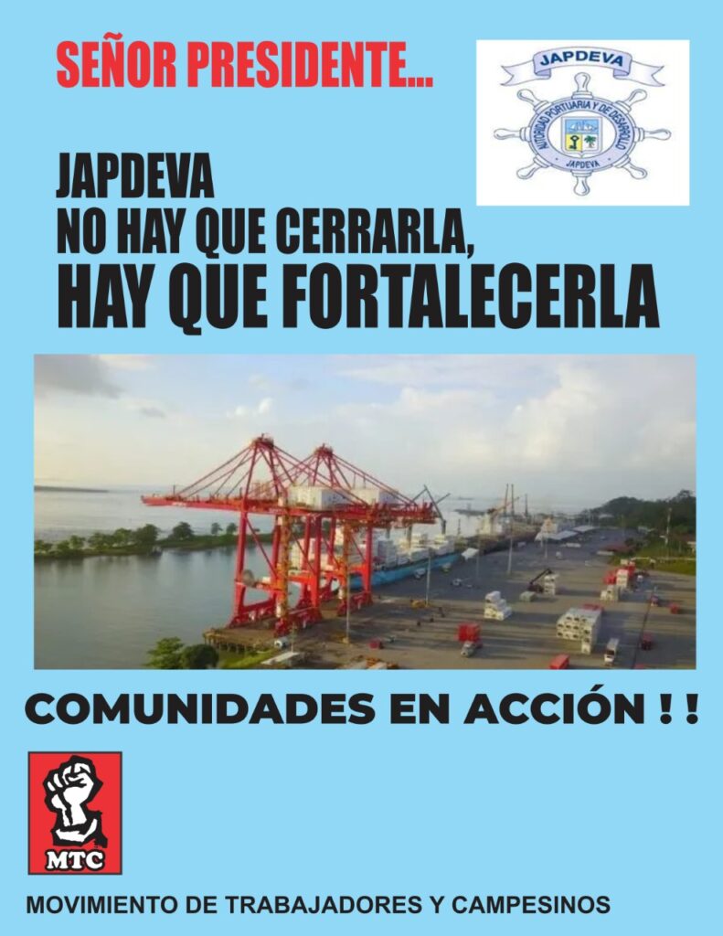 JAPDEVA hay que fortalecerla - SURCOS Digital