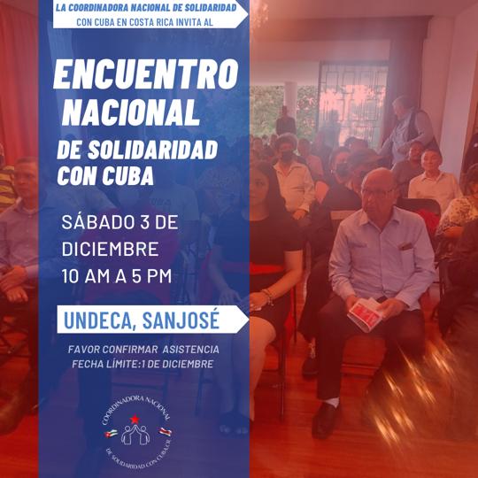 Encuentro Nacional de Solidaridad con Cuba - SURCOS Digital
