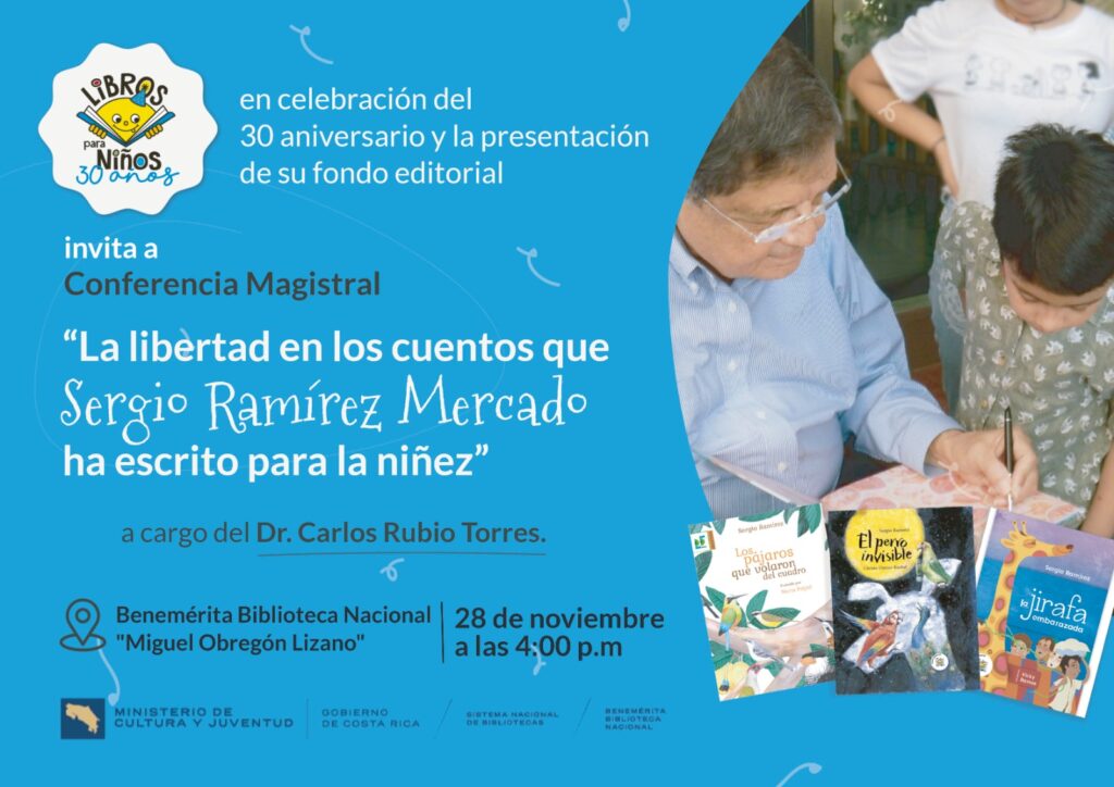 Conferencia La libertad en los cuentos que Sergio Ramírez Mercado ha ...