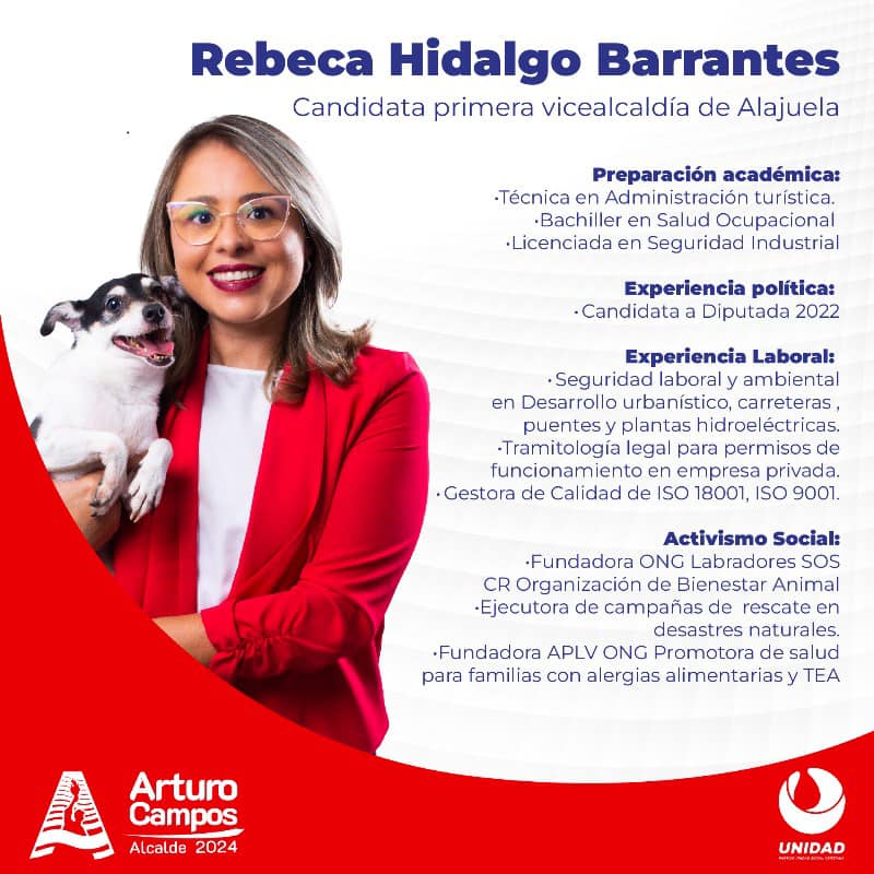 Rebeca Hidalgo aspira a la vicealcaldía para impulsar el bienestar ...