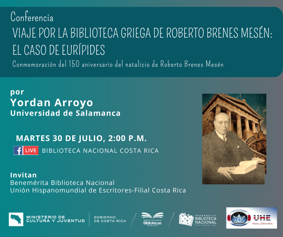 Viaje por la biblioteca griega de Roberto Brenes Mesén: el caso de Eurípedes - SURCOS Digital