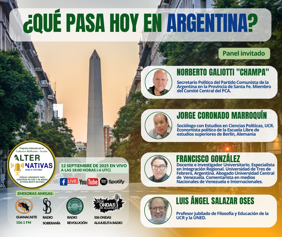 Programa Alternativas analizará la situación actual en Argentina con ...